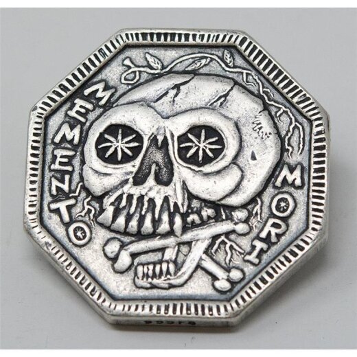 Silver Coin - Memento Mori